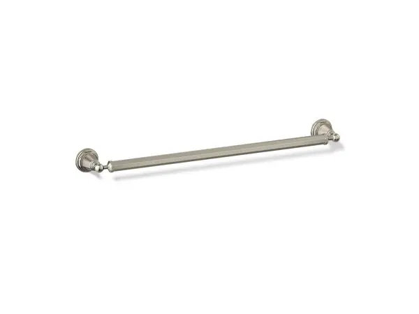 KOHLER Pinstripe 24" Towel Bar - Vibrant Polished Nickel