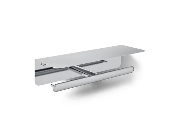 KOHLER Kumin Covered Double Toilet Paper Holder - Polished Chrome