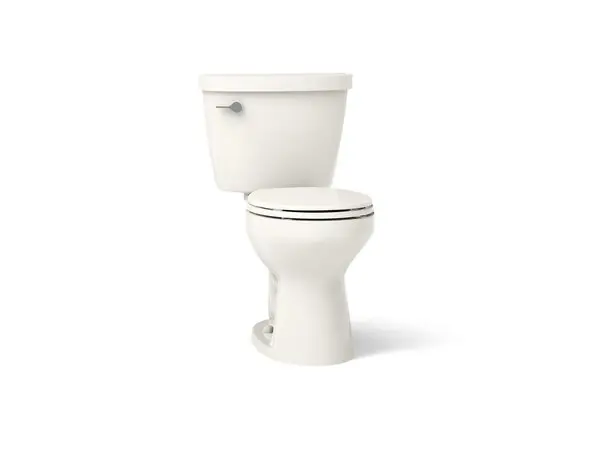 KOHLER Cimarron Two-piece Round-front Toilet, 1.28 Gpf - One-color
