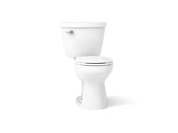 KOHLER Cimarron Two-piece Round-front Toilet, 1.28 Gpf - One-color