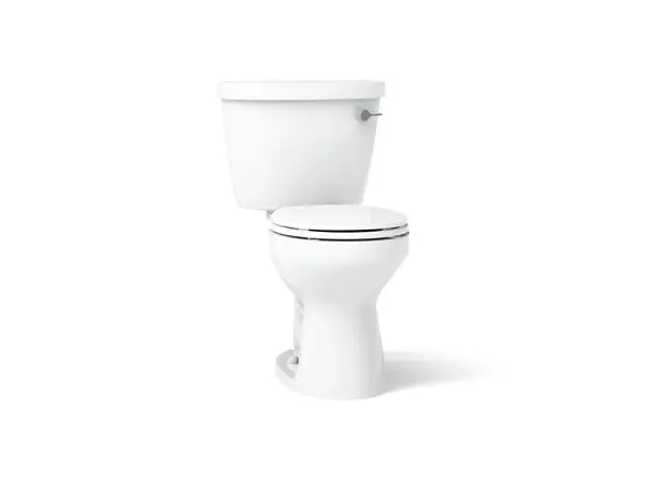 KOHLER Cimarron Two-piece Round-front Toilet, 1.28 Gpf - One-color