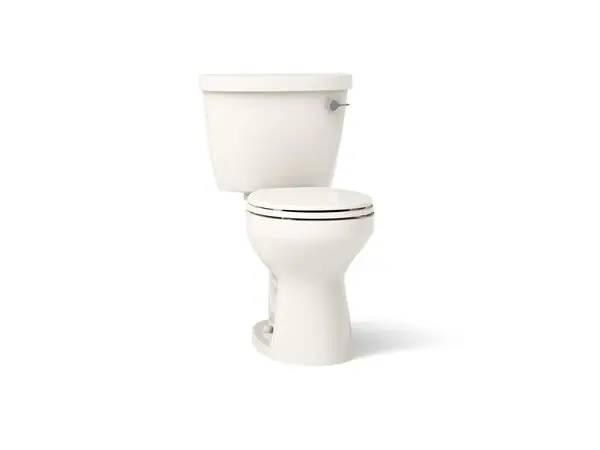 KOHLER Cimarron Two-piece Round-front Toilet, 1.28 Gpf - One-color