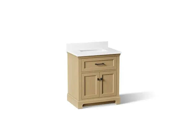 KOHLER Charlemont 30" Bathroom Vanity Cabinet With Sink And Quartz Top - One-color