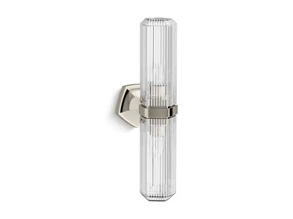 KOHLER Occasion Two-light Sconce - Polished Nickel
