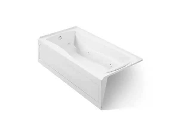 KOHLER Mariposa 72" X 36" Alcove Whirlpool Bath, Left Drain - One-color
