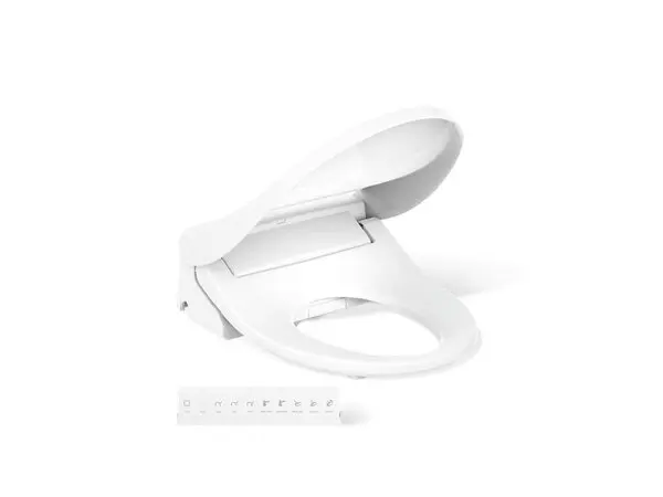 KOHLER Purewash E880 Round-front Bidet Toilet Seat With Remote Control - White
