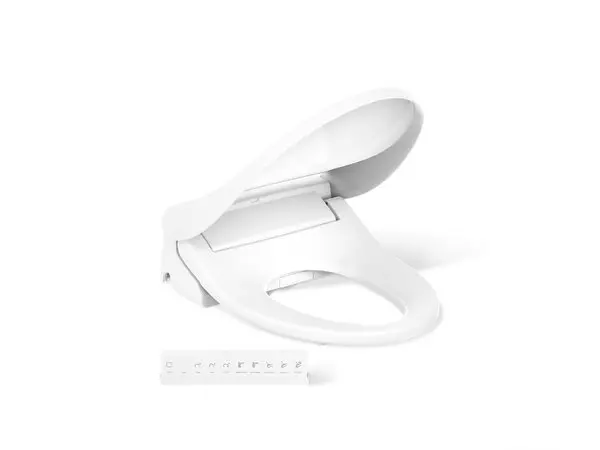 KOHLER Purewash E880 Elongated Bidet Toilet Seat With Remote Control - White
