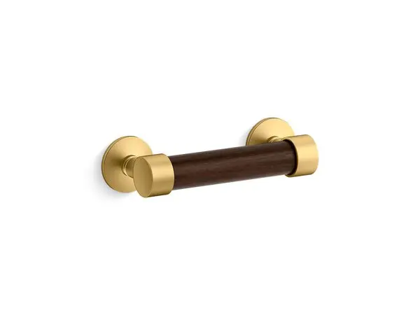 KOHLER Artifacts 4" Cabinet Pull - Vibrant Brushed Moderne Brass