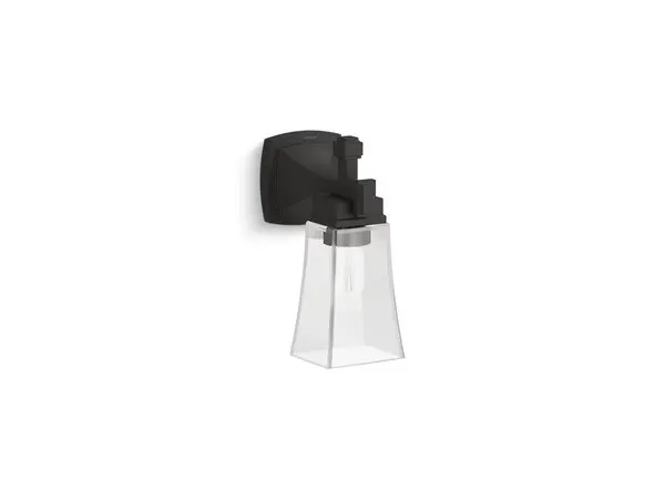KOHLER Riff One-light Sconce - Matte Black