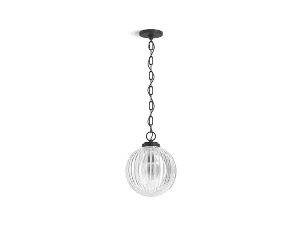 KOHLER Embra Studio Mcgee 10" Pendant - Matte Black