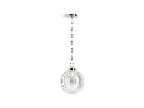 KOHLER Embra Studio Mcgee 10" Pendant - Polished Nickel