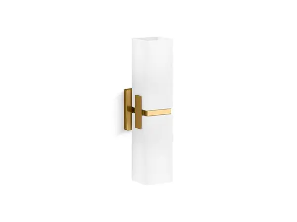 KOHLER Honesty Two-light Sconce - Brushed Moderne Brass