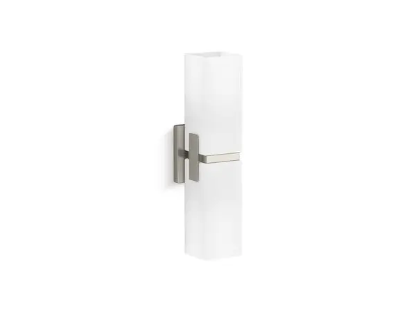 KOHLER Honesty Two-light Sconce - Brushed Nickel