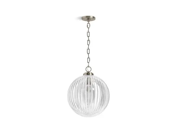 KOHLER Embra Studio Mcgee 14" Pendant - Brushed Nickel