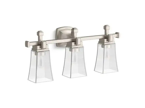 KOHLER Riff Three-light Sconce - Brushed Nickel