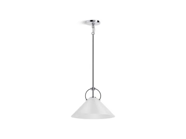 KOHLER Kernen Studio Mcgee 14" Pendant - Matte Black