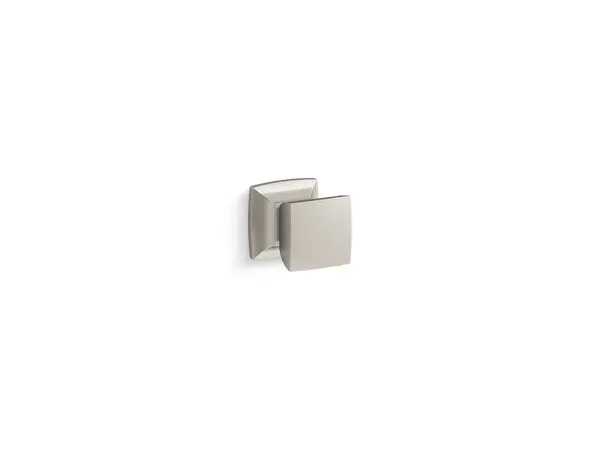 KOHLER Hearthaven Cabinet Knob - Vibrant Brushed Nickel