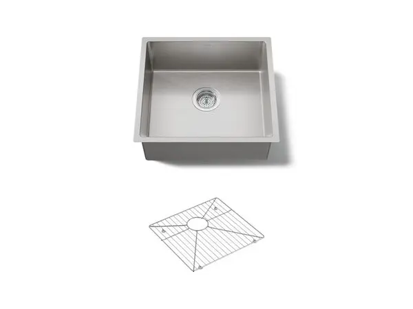 KOHLER Strive 20" Undermount Single-bowl Bar Sink - One-color