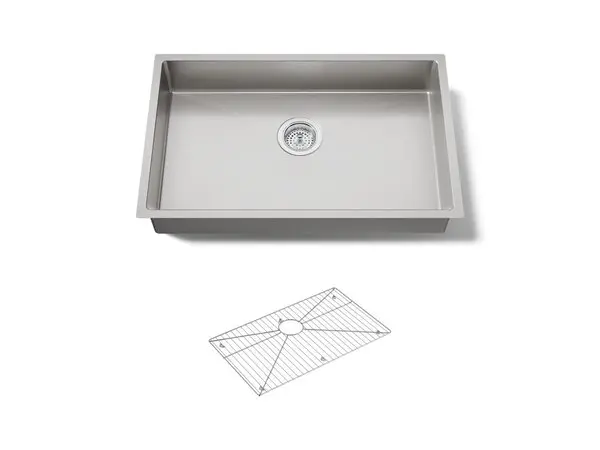 KOHLER Strive 29" Undermount Single-bowl Kitchen Sink - One-color