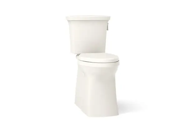 KOHLER Corbelle Tall Two-piece Elongated Toilet With Skirted Trapway, 1.28 Gpf - One-color