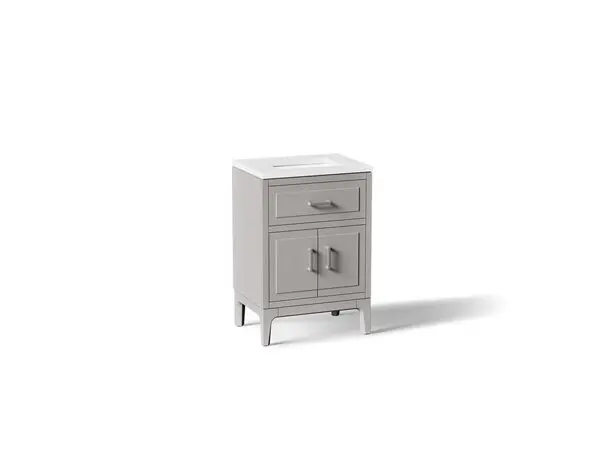 KOHLER Seer 24" Bathroom Vanity Cabinet With Sink And Quartz Top - One-color