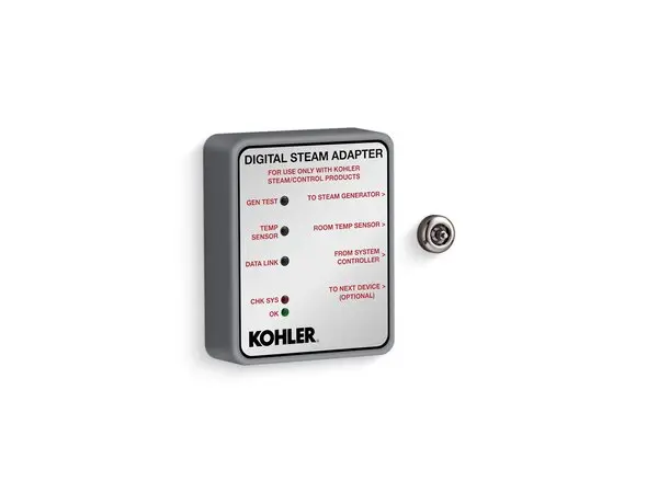 KOHLER Invigoration Series Digital Steam Adapter - One-color