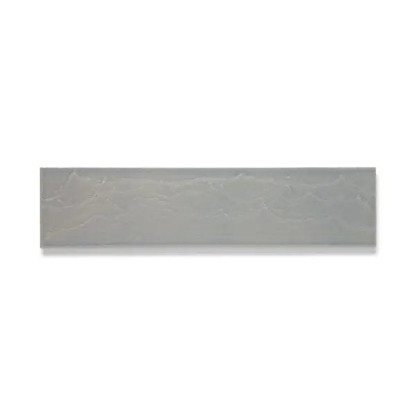 KOHLER Landshapes Daniel Arsham 3" X 12" Feature Tile Produced The Wastelab - Light Blue Grey