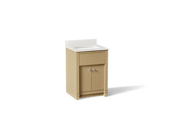 KOHLER Alouette 24" Bathroom Vanity Cabinet With Sink And Quartz Top - One-color