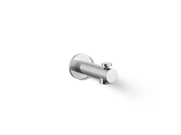 KOHLER Elate Wall-mount Bath Spout With Diverter - Polished Chrome