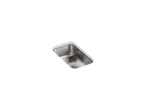 KOHLER Undertone 10-3/4" Undermount Single-bowl Kitchen Sink - One-color