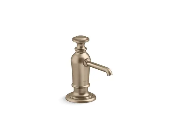 KOHLER Artifacts Soap/lotion Dispenser - Vibrant Brushed Bronze