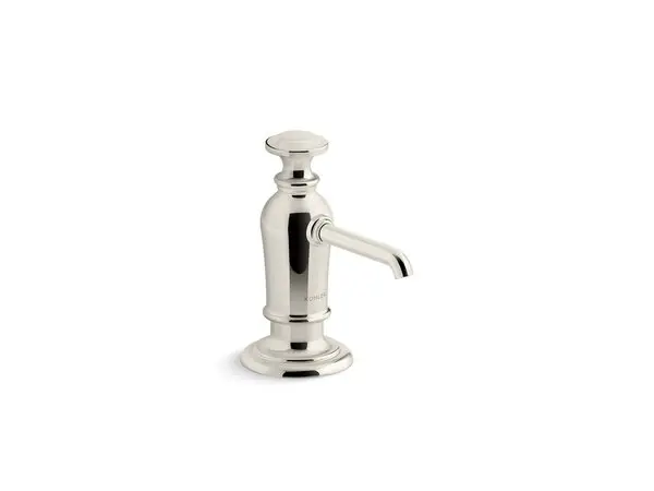 KOHLER Artifacts Soap/lotion Dispenser - Vibrant Polished Nickel