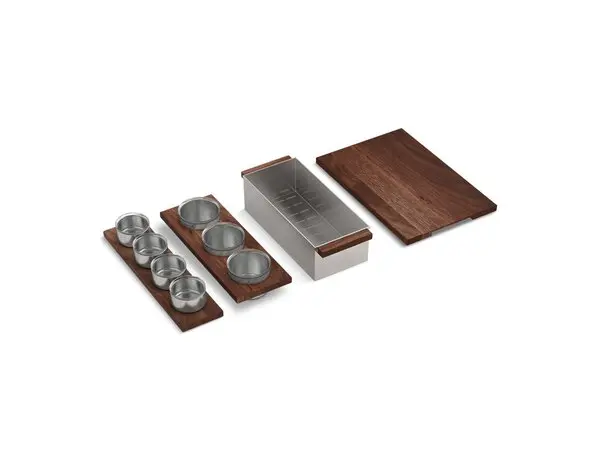 KOHLER Synthos Four-piece Workstation Sink Accessory Set - Not Applicable