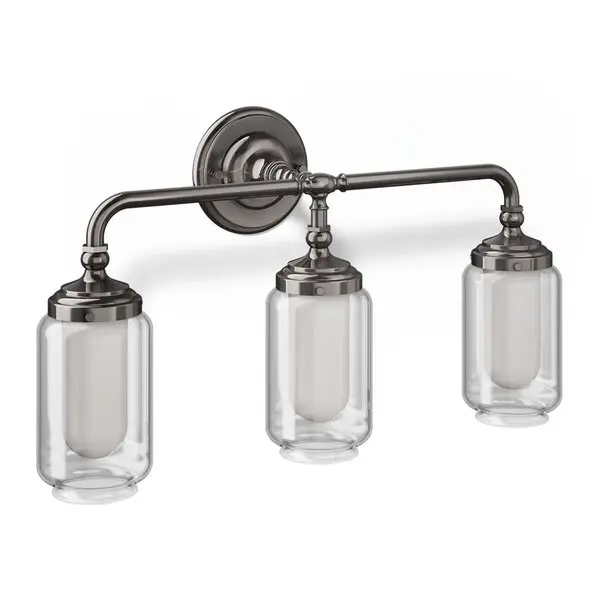 KOHLER Artifacts Three-light Sconce - Titanium