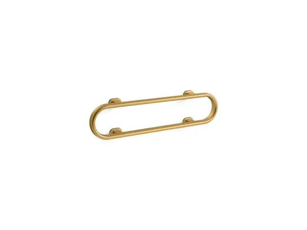 KOHLER Belay Grab Bar Loop - Vibrant Brushed Moderne Brass