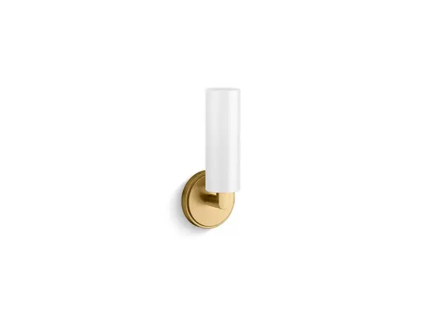 KOHLER Crue One-light Sconce - Brushed Moderne Brass