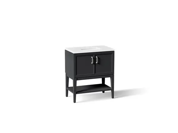KOHLER Winnow 30" Bathroom Vanity Cabinet With Sink And Quartz Top - One-color