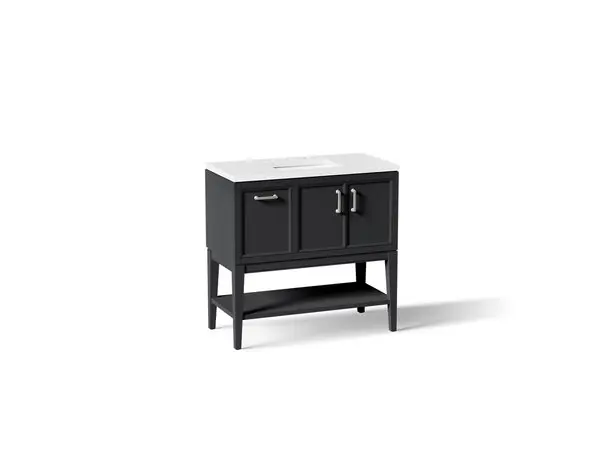 KOHLER Winnow 36" Bathroom Vanity Cabinet With Sink And Quartz Top - One-color