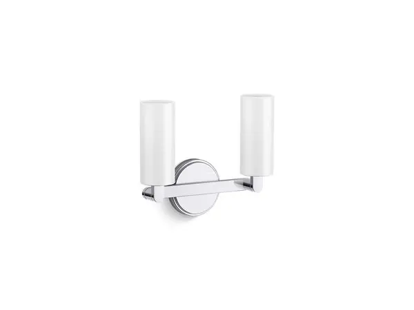 KOHLER Crue Two-light Sconce - Polished Chrome