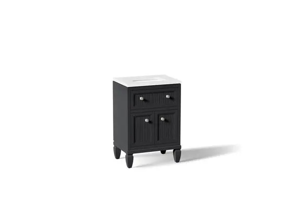 KOHLER Hearthaven 24" Bathroom Vanity Cabinet With Sink And Quartz Top - One-color