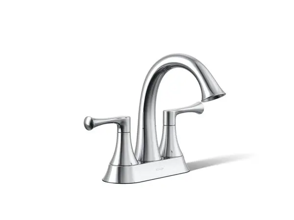 KOHLER Buckley Centerset Bathroom Sink Faucet, 1.2 Gpm - One-color