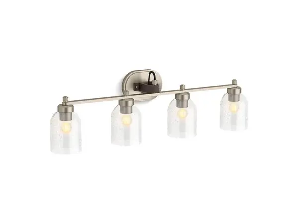 KOHLER Tannage Four-light Sconce - Brushed Nickel