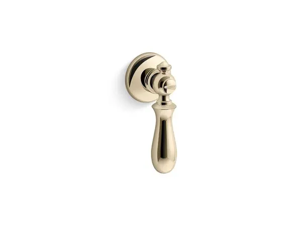 KOHLER Harken Left-hand Trip Lever - Vibrant French Gold