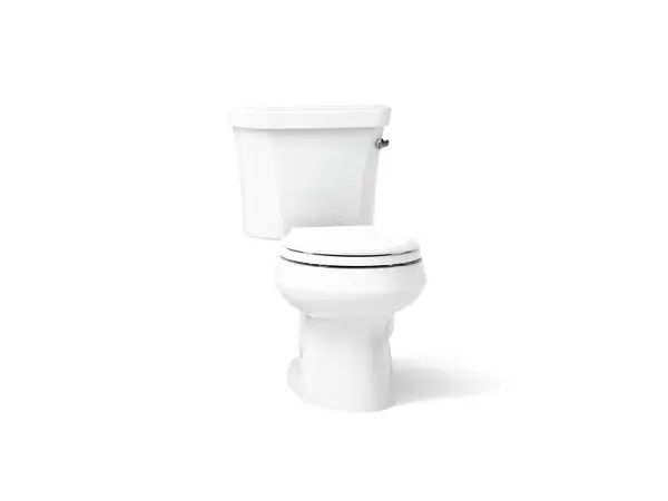 KOHLER Wellworth Two-piece Round-front Toilet, 1.6 Gpf - One-color