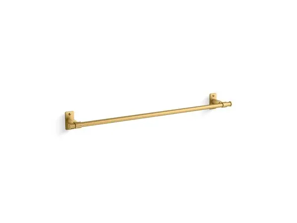 KOHLER Castia Studio Mcgee 24" Towel Bar - Vibrant Brushed Moderne Brass