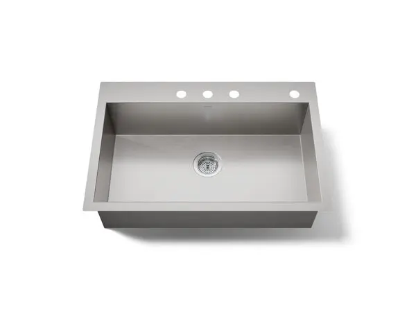 KOHLER Vault 33" Top-/undermount Single-bowl Kitchen Sink - One-color