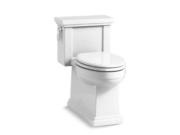 KOHLER Tresham One-piece Compact Elongated Toilet With Skirted Trapway, 1.28 Gpf - One-color