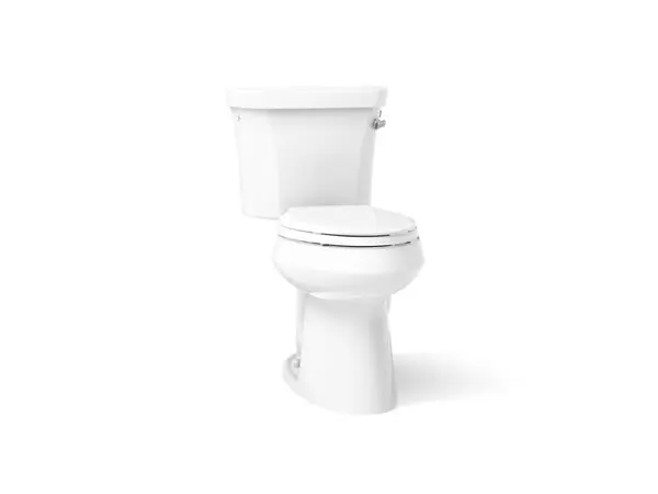 KOHLER Highline Two-piece Elongated Toilet, 1.28 Gpf - One-color