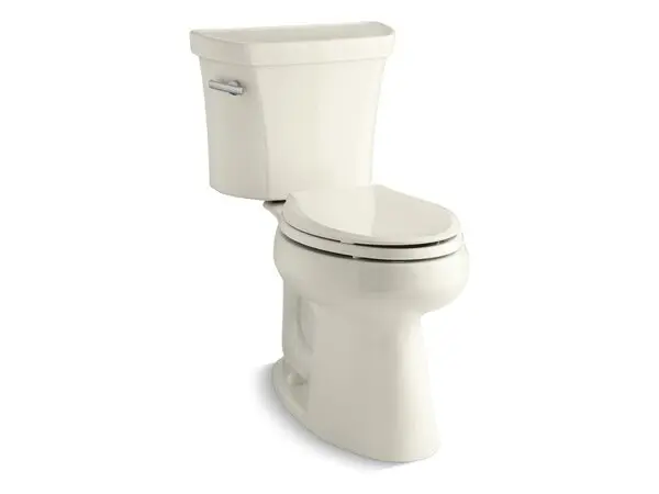 KOHLER Highline Two-piece Elongated Toilet, 1.28 Gpf - One-color