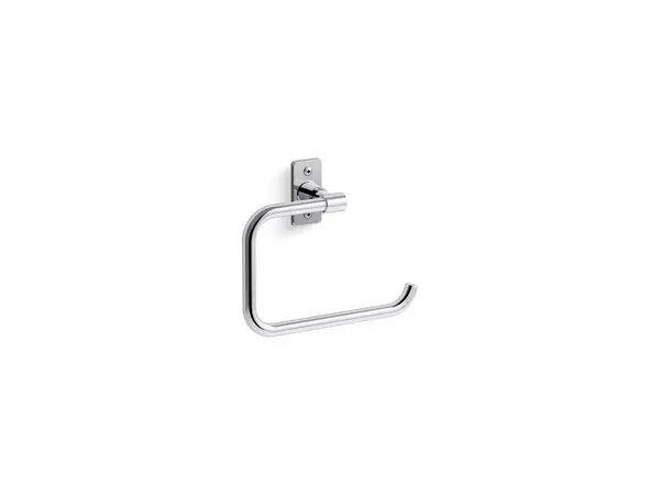 KOHLER Castia Studio Mcgee Towel Ring - Polished Chrome